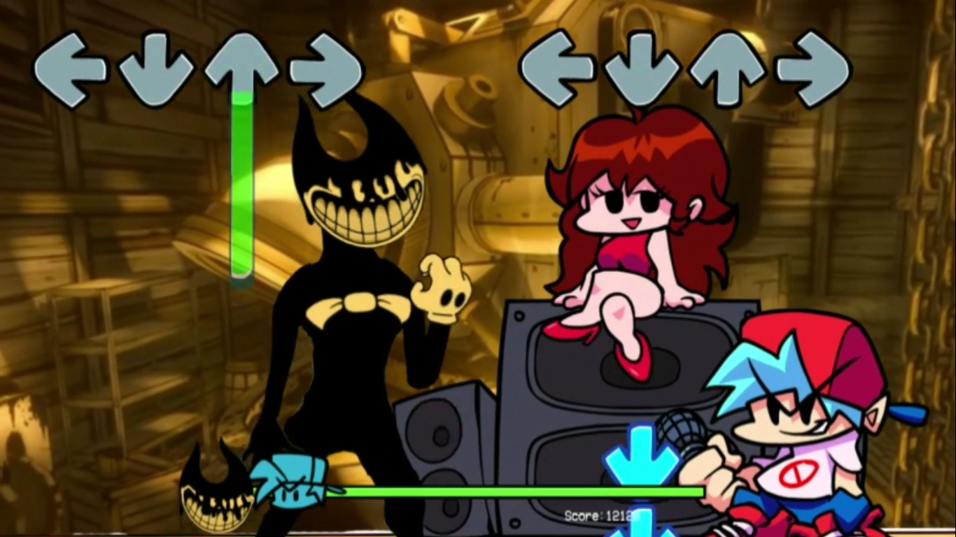 FNF Ink Bendy as Daddy Dearest (beta v2) [Friday Night Funkin'] [Mods]