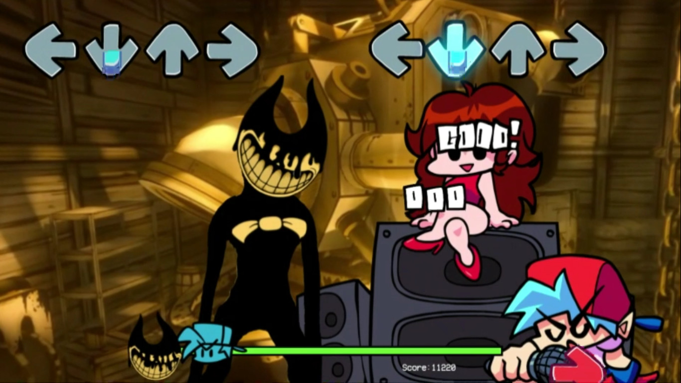 FNF Ink Bendy as Daddy Dearest (beta v2) Mod for Friday Night Funkin ...