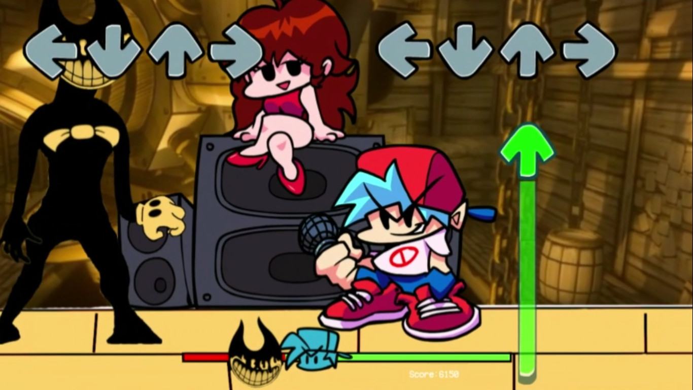 FNF Ink Bendy as Daddy Dearest (beta v2) [Friday Night Funkin'] [Mods]