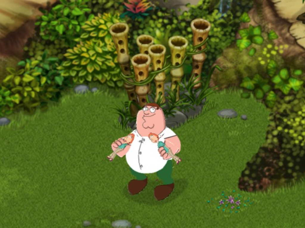 Peter Griffin over Drumpler Mod for My Singing Monsters | MSM Mods