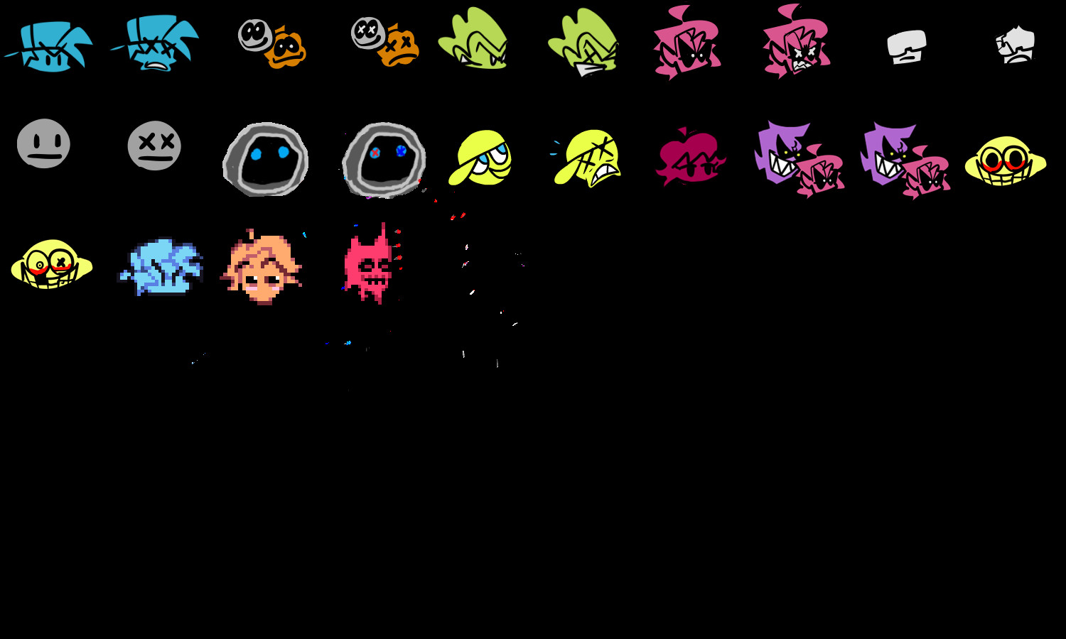 B-Sides FNF Hytrix Mod [Friday Night Funkin'] [Mods]