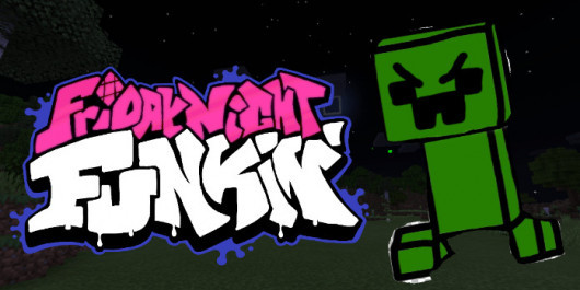 FNF Minecraft Mod Mod for Friday Night Funkin' | FNF Mods
