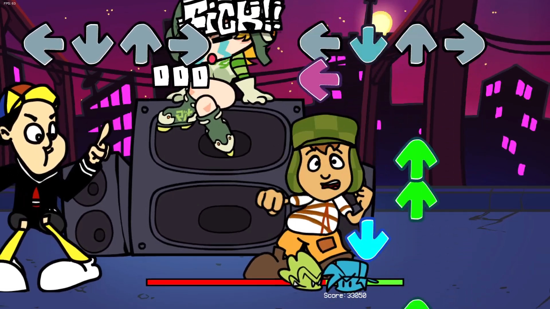 El Chavo Over Boyfriend Mod for Friday Night Funkin' | FNF Mods