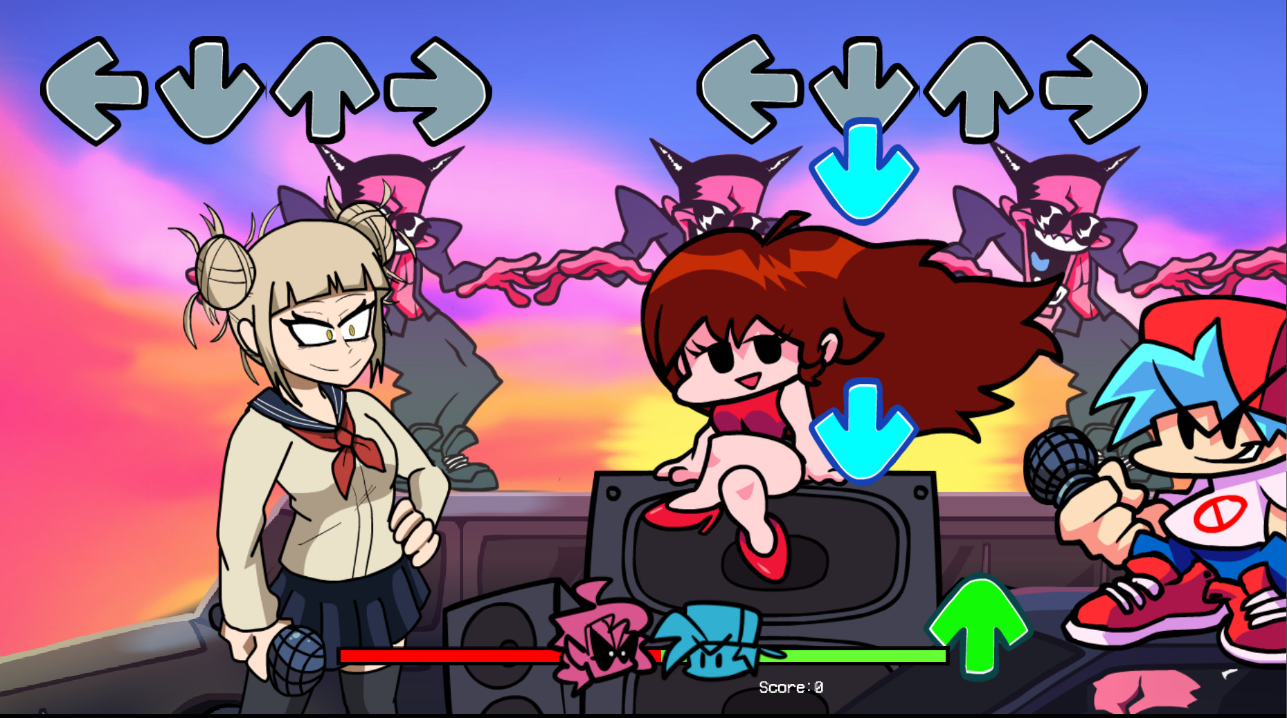 Toga Himiko as Mom! Mod for Friday Night Funkin' | FNF Mods