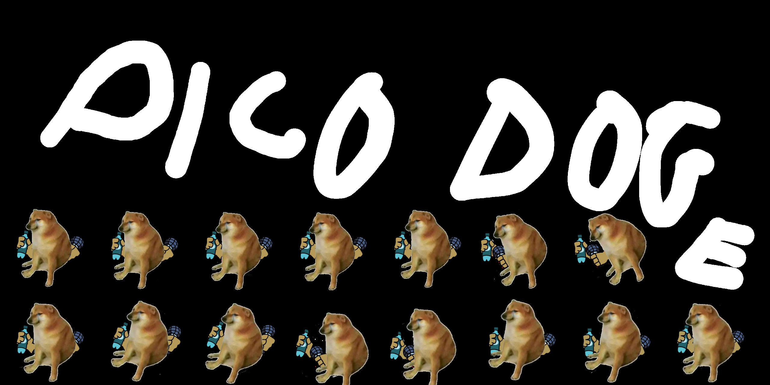 Doge Crying over pico Mod for Friday Night Funkin' | FNF Mods