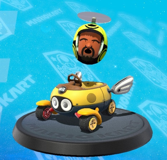 Face Raiders Helmet Mod for Mario Kart 8 | MK8 Mods
