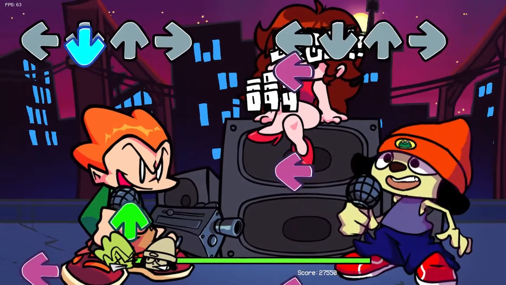 Parappa the Rapper in Week 3 Mod for Friday Night Funkin' | FNF Mods