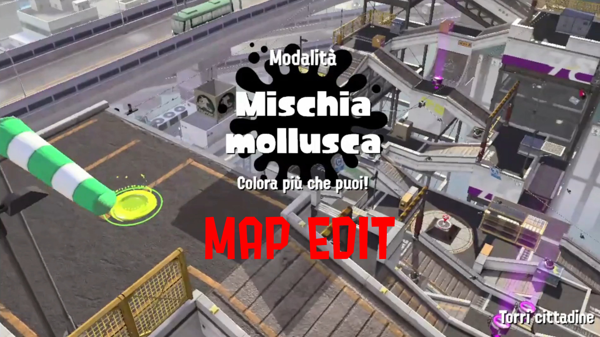 Moray Towers Map Edit Mod for Splatoon 2 | Splatoon 2 Mods
