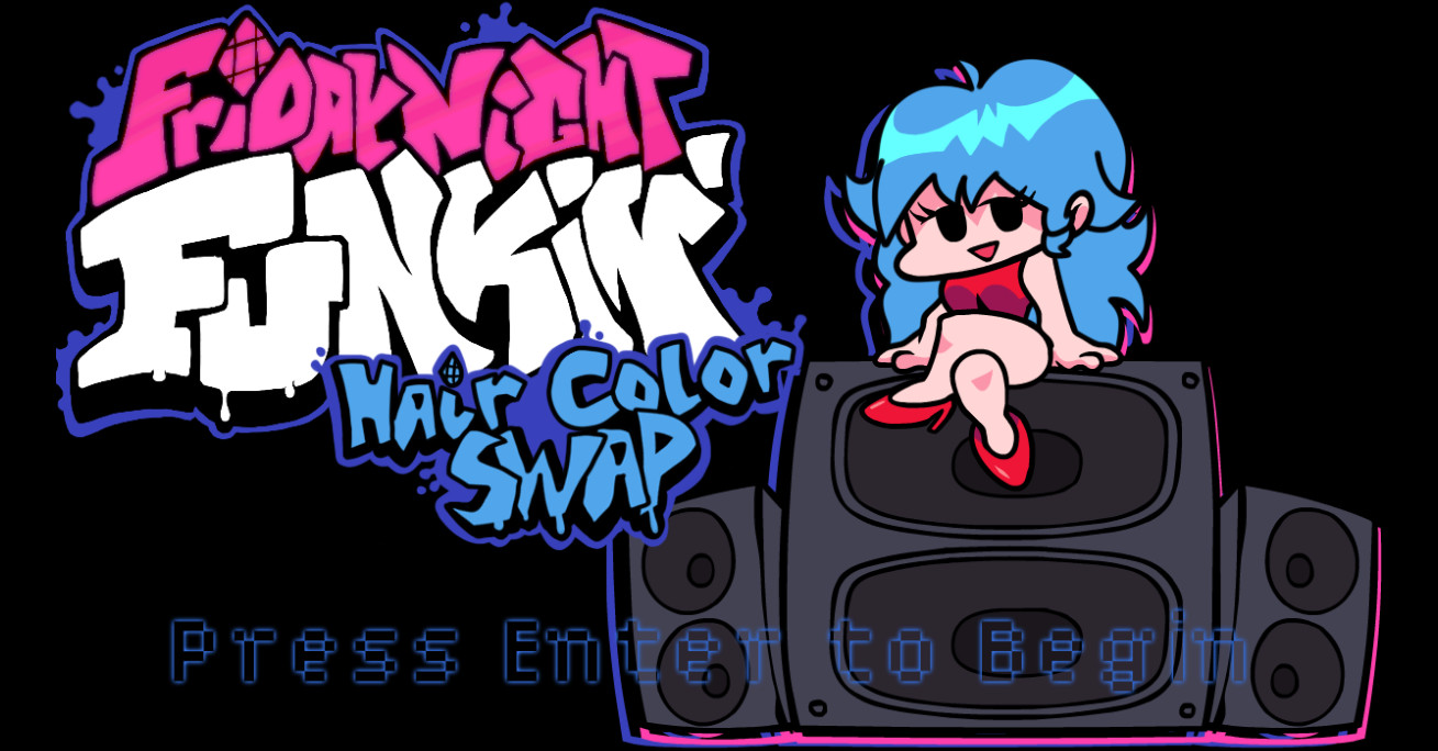 Friday Night Funkin' Hair Color Swap! [Friday Night Funkin'] [Mods]