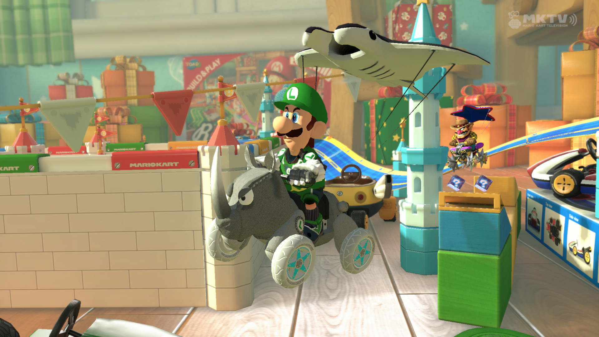 Striker Luigi for MK8D Mod for Mario Kart 8 Deluxe | MK8D Mods
