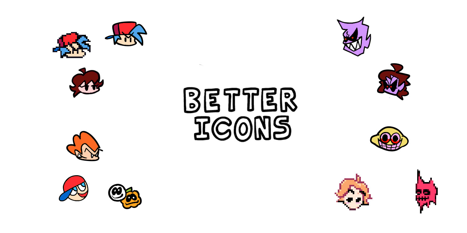 Better Icons Mod for Friday Night Funkin' | FNF Mods