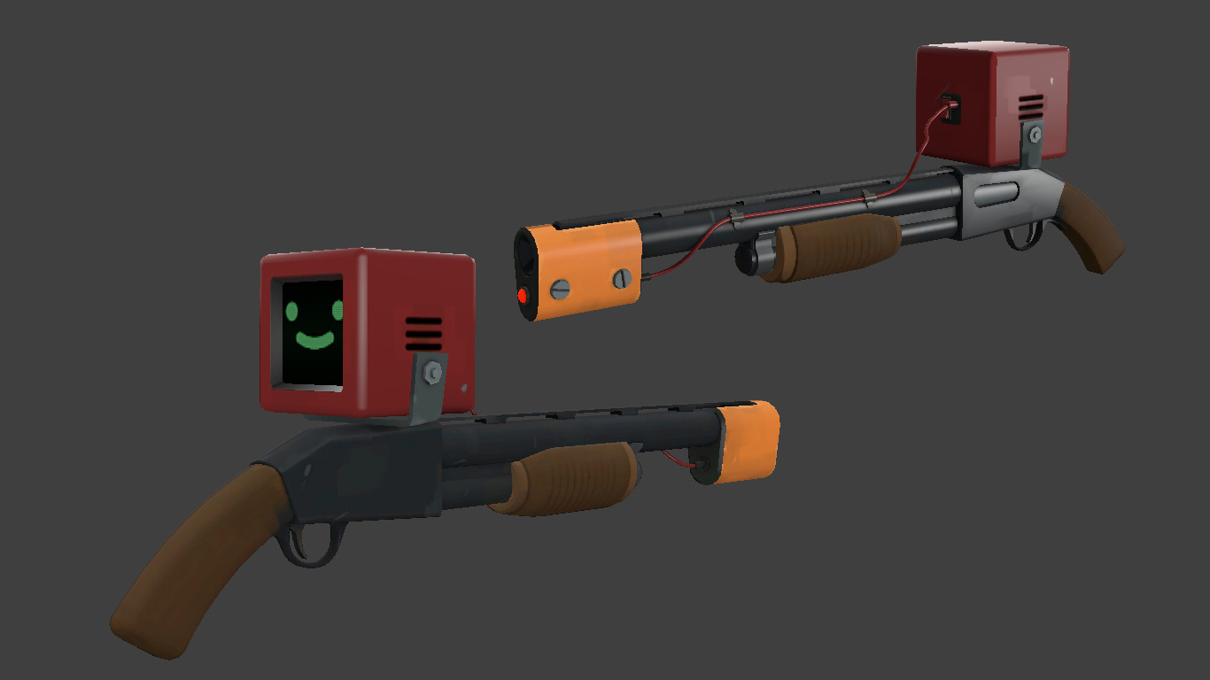 Beep Man-Headed Rescue Ranger Mod for Team Fortress 2 | TF2 Mods