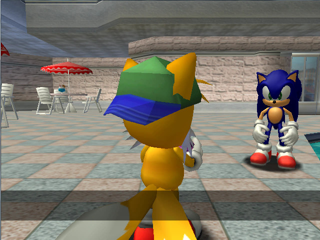 Reverse baseball cap for Tails Mod for Sonic Adventure DX | SADX Mods