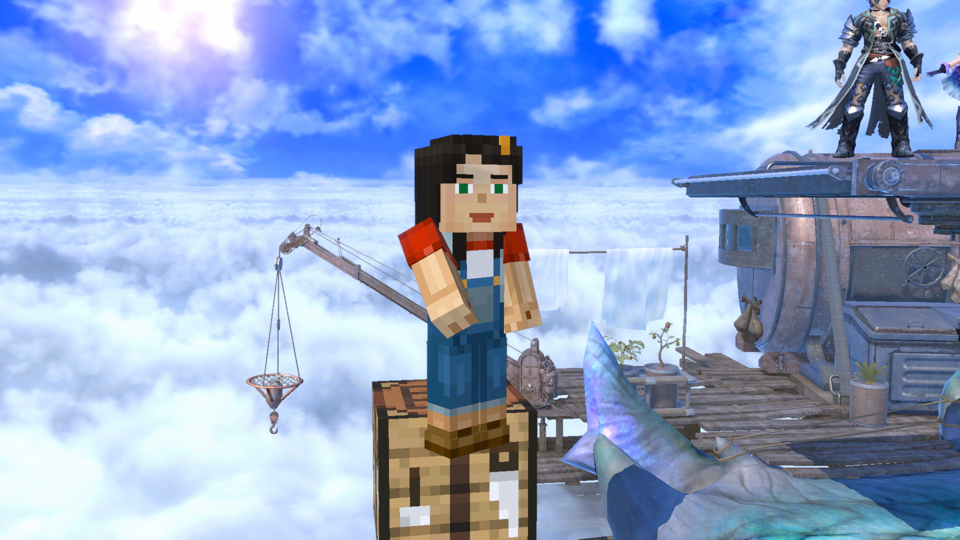 Jesse over Steve Mod for Super Smash Bros. Ultimate | SSBU Mods