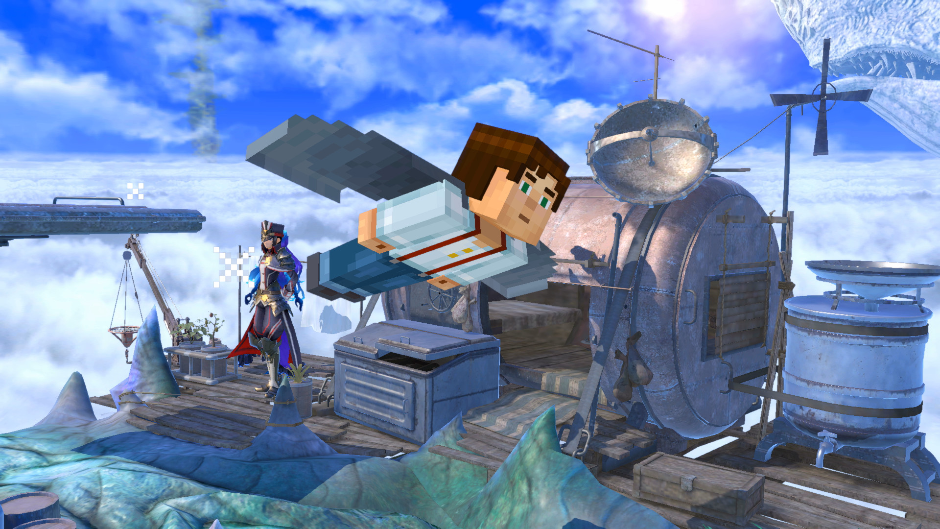 Jesse over Steve Mod for Super Smash Bros. Ultimate | SSBU Mods