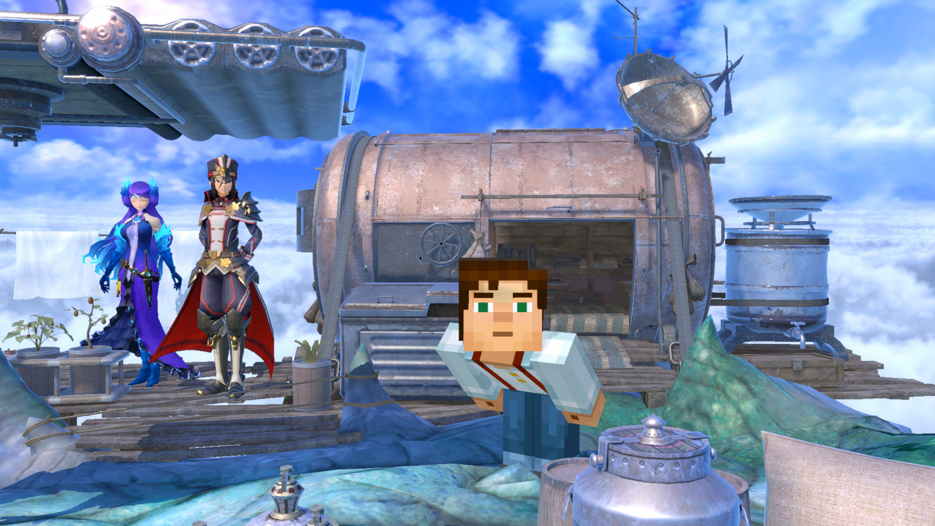 Jesse over Steve Mod for Super Smash Bros. Ultimate | SSBU Mods