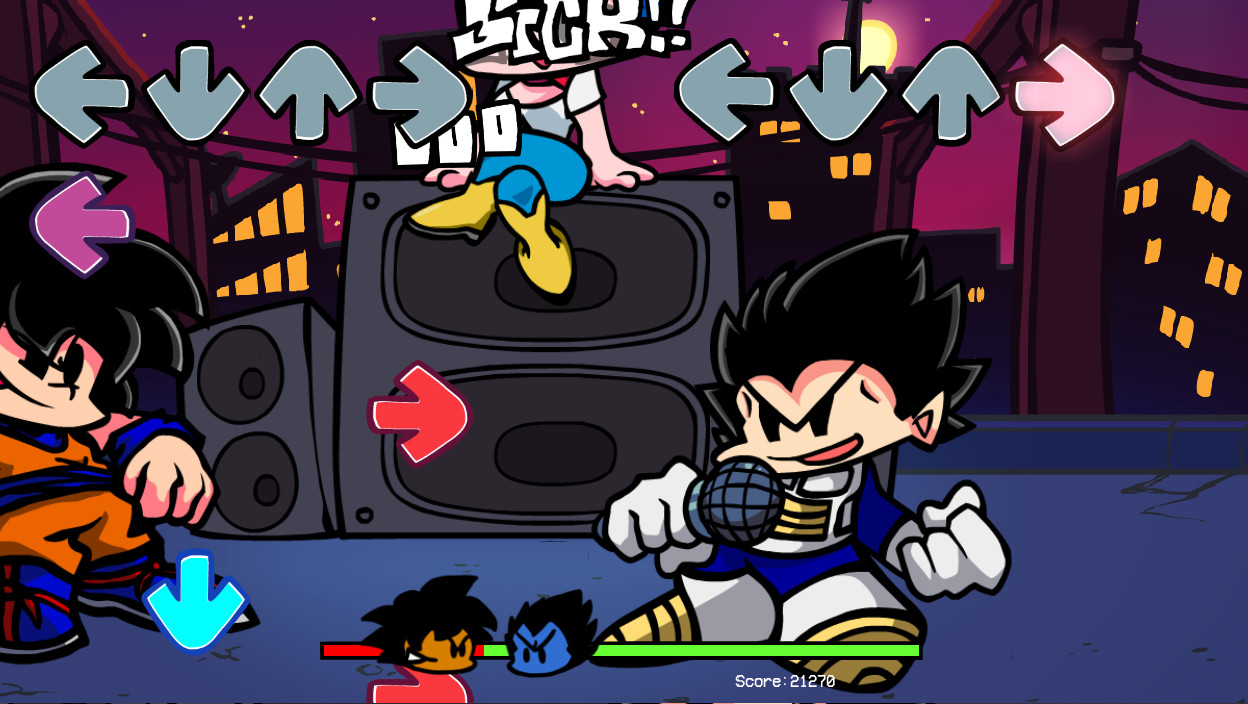 Vegeta vs Goku [Friday Night Funkin'] [Mods]