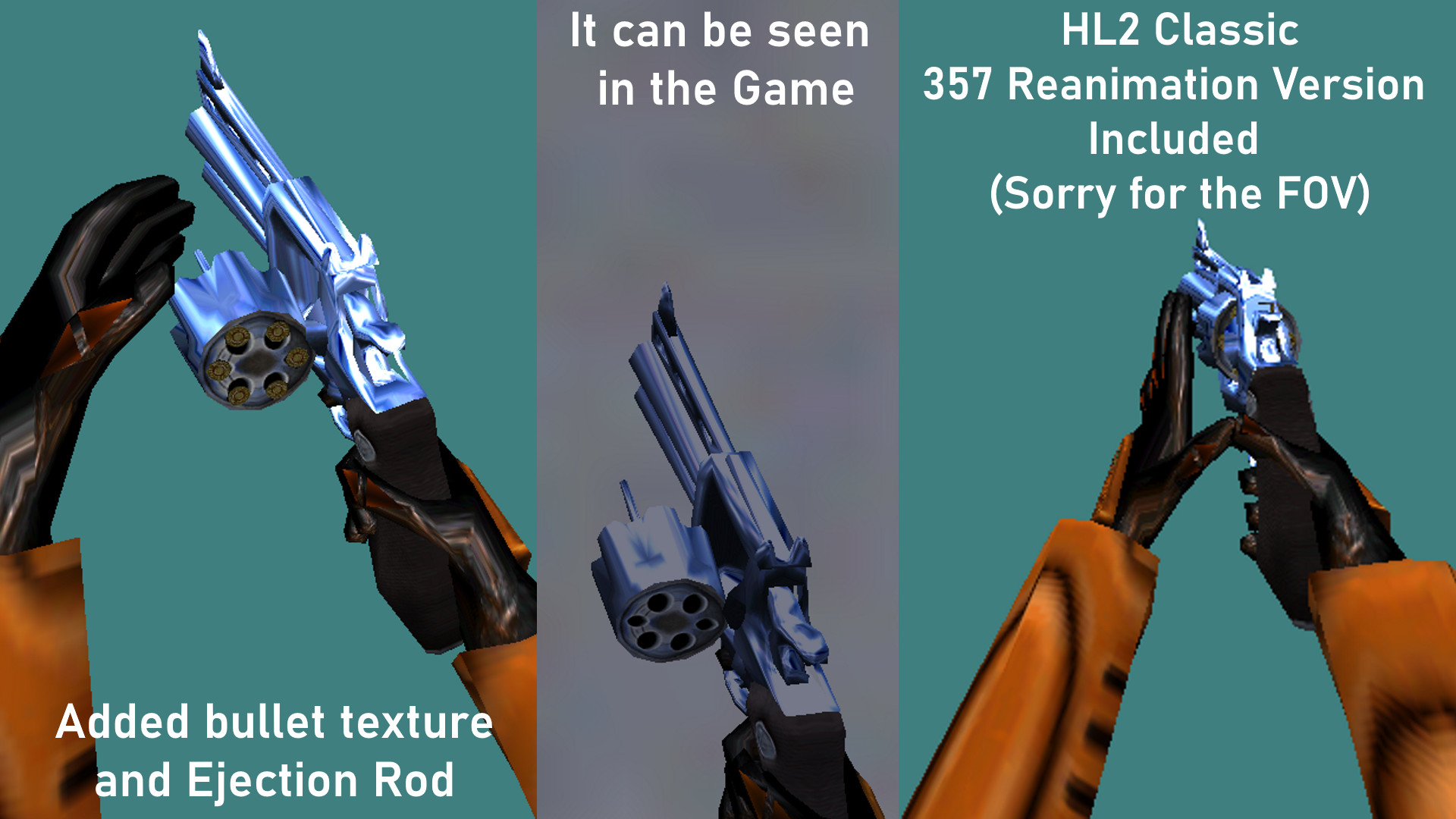 LIL-PIF's Reanimations Fix for a Few Weapons Mod for Half-Life | HL Mods
