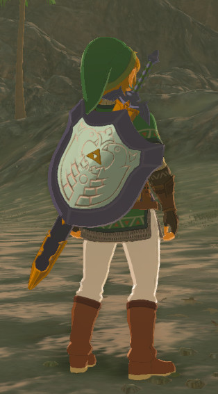 Wind Waker Mirror Shield Mod for The Legend of Zelda: Breath of the ...