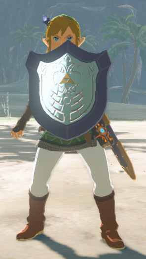 Wind Waker Mirror Shield Mod for The Legend of Zelda: Breath of the ...