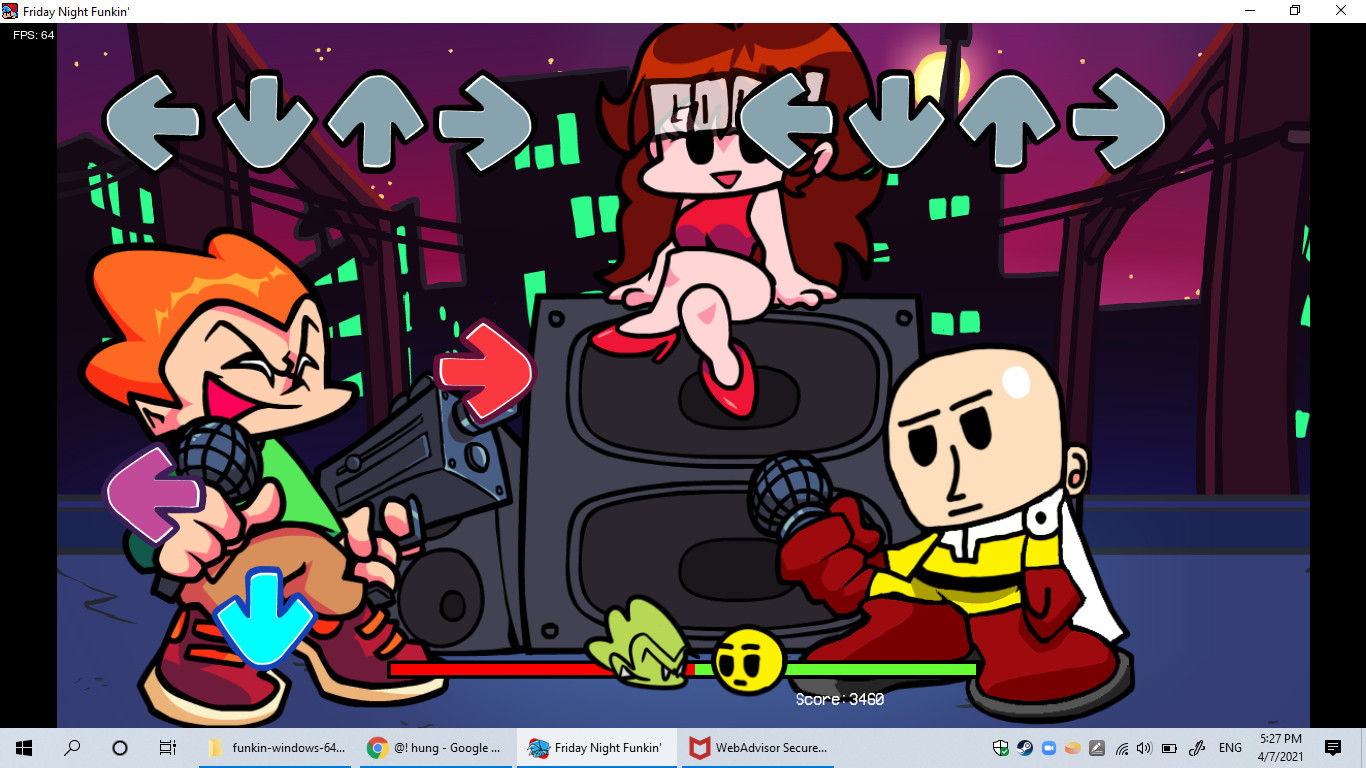 Playable Saitama Mod for Friday Night Funkin' Mod for Friday Night ...