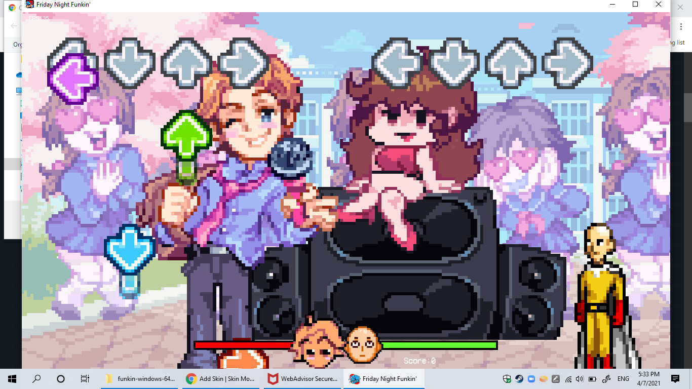 Playable Saitama Mod for Friday Night Funkin' Mod for Friday Night ...