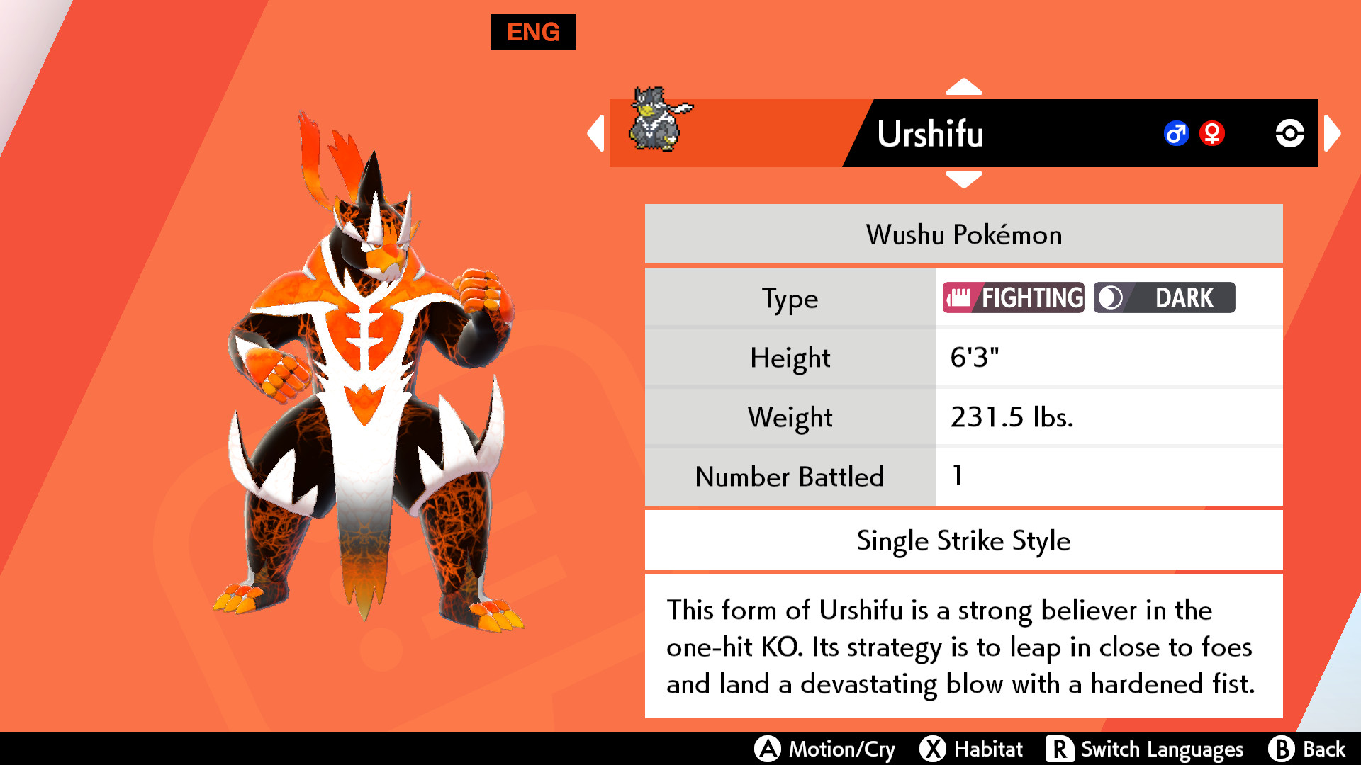 Molten Urshifu Mod for Pokemon Sword & Shield | SWSH Mods