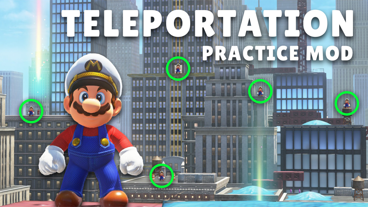 Movement Practice Mod Mod for Super Mario Odyssey | SMO Mods