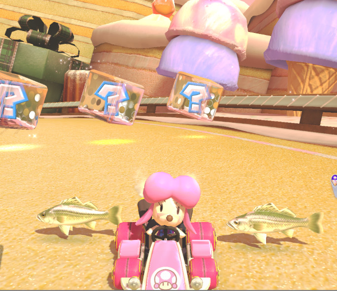 Harriet joins the Race Mod for Mario Kart 8 | MK8 Mods