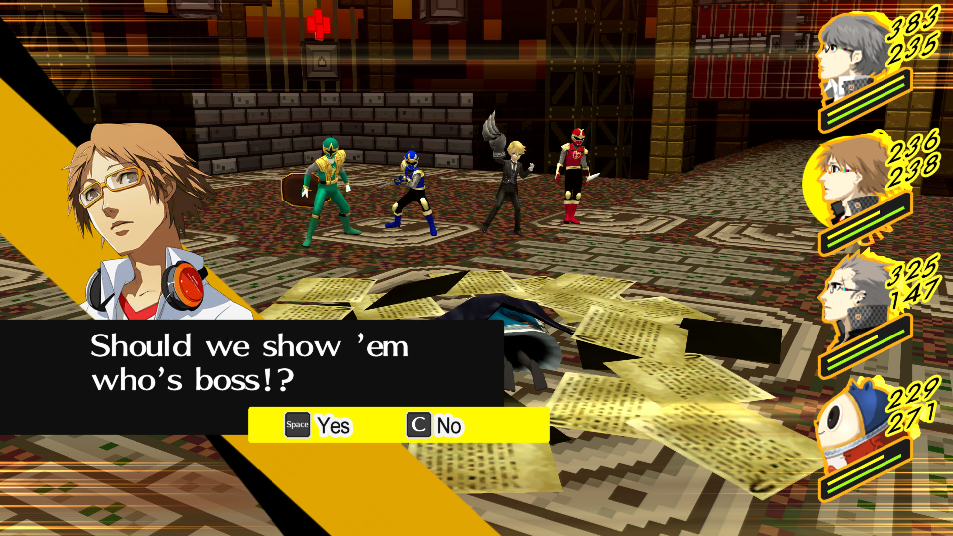 P4G Ninja Storm Mod for Persona 4 Golden PC (32 Bit) | P4G PC 32 Mods