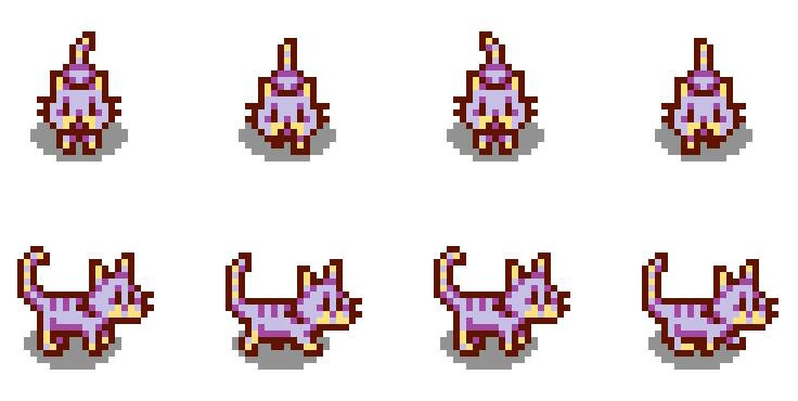 Purple Cat [Stardew Valley] [Mods]