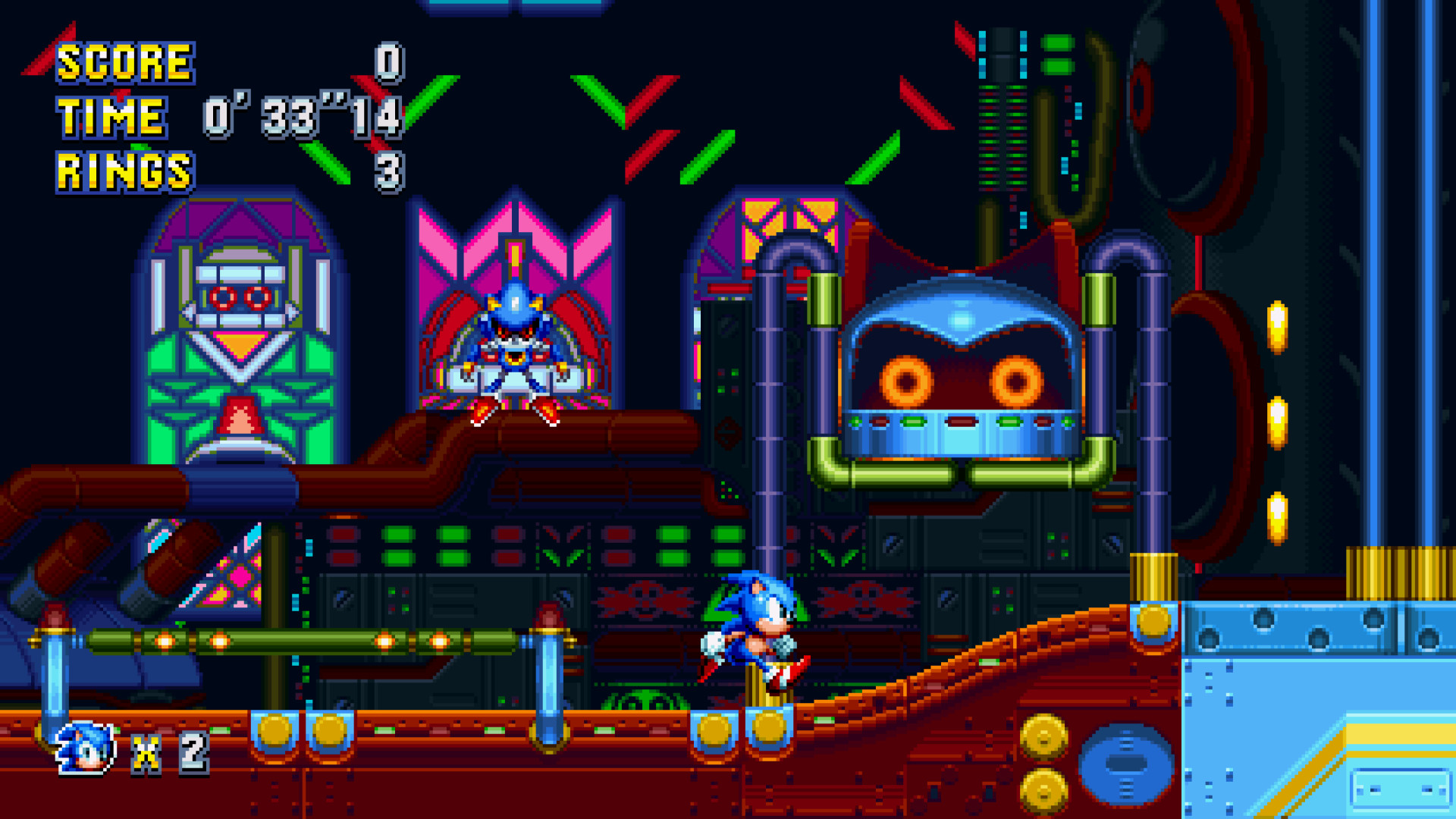 Metal Sonic over Heavy Gunner Mod for Sonic Mania | SM Mods