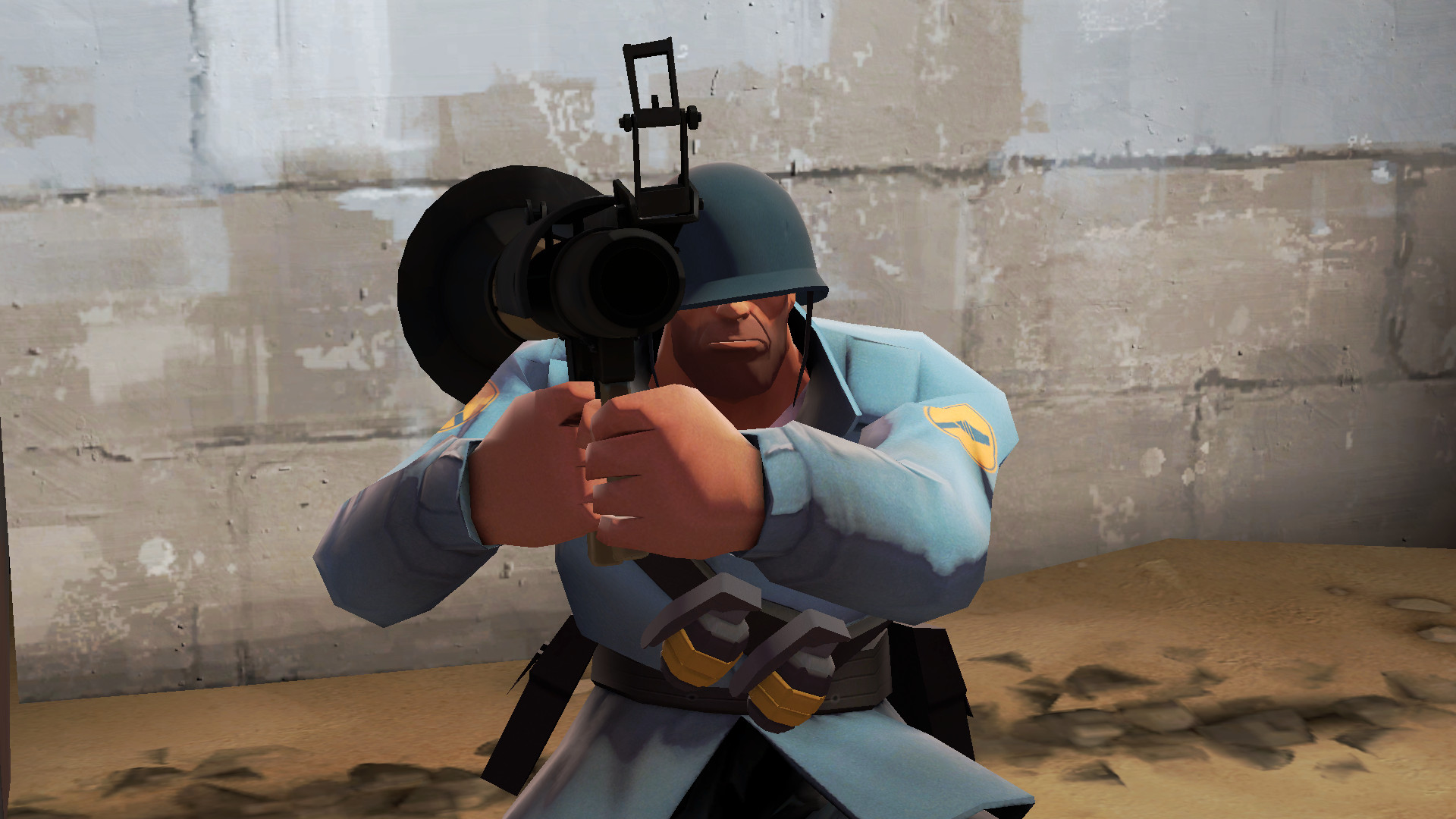 Late Beta-Styled Soldier Mod for Team Fortress 2 | TF2 Mods