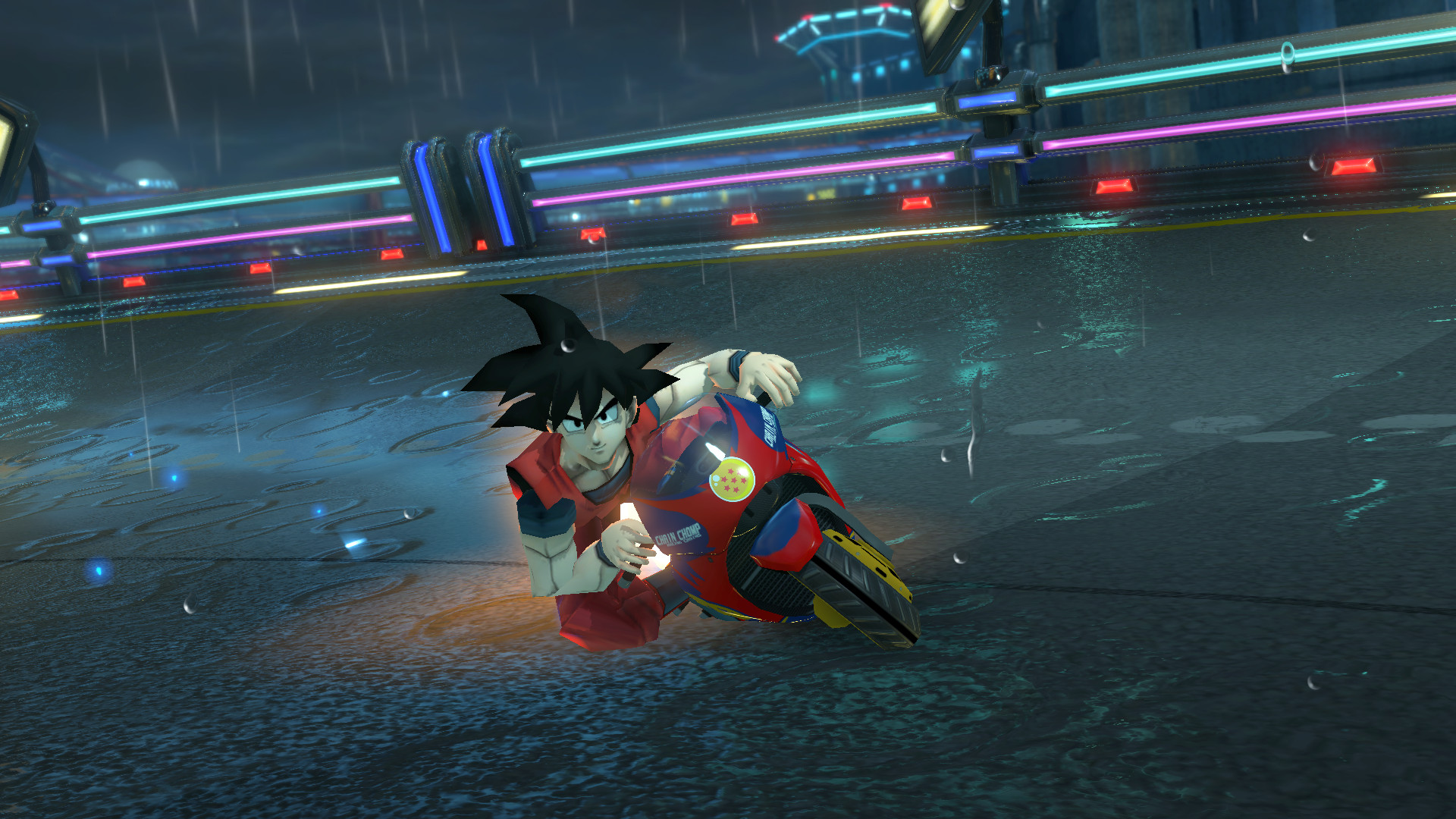 Goku in MK8D Mod for Mario Kart 8 Deluxe | MK8D Mods