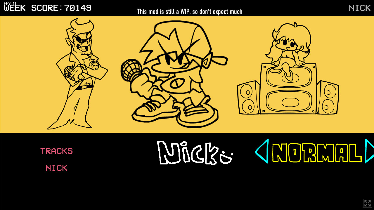 V.S. Nick (Demo) Mod for Friday Night Funkin' | FNF Mods