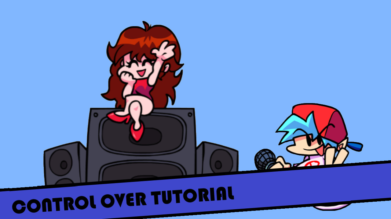Control Duo Over Tutorial Mod for Friday Night Funkin' | FNF Mods