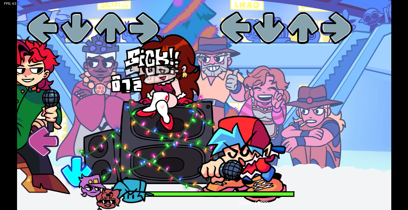 JJBA Stardust Crusaders on Week 5 Mod for Friday Night Funkin' | FNF Mods