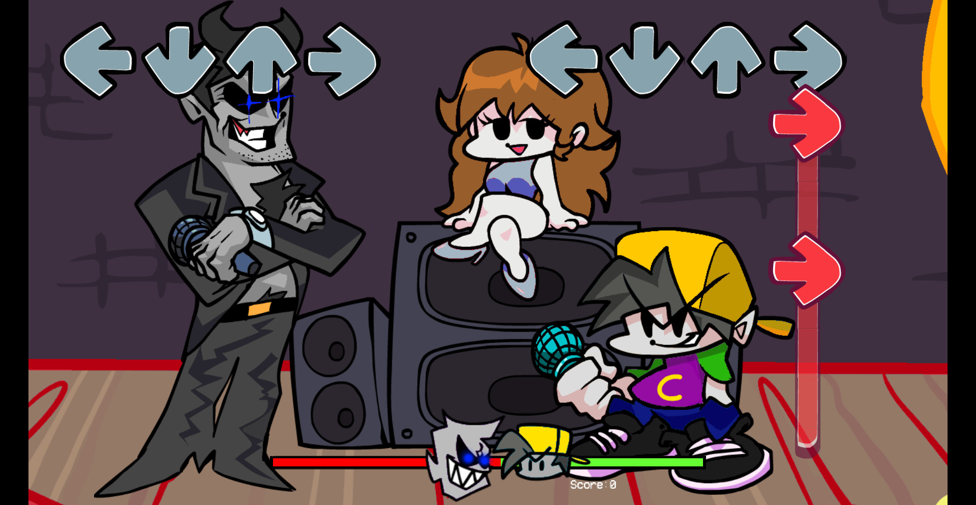 Chuck and friends mod Mod for Friday Night Funkin' | FNF Mods