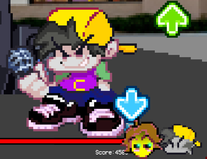 Chuck and friends mod Mod for Friday Night Funkin' | FNF Mods