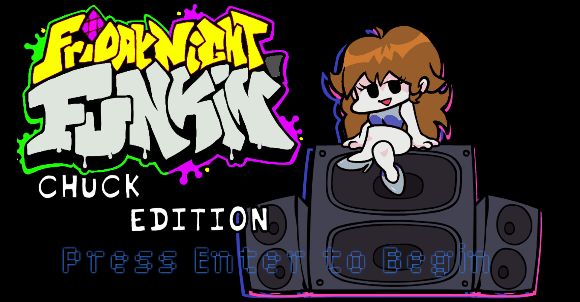 Chuck and friends mod Mod for Friday Night Funkin' | FNF Mods