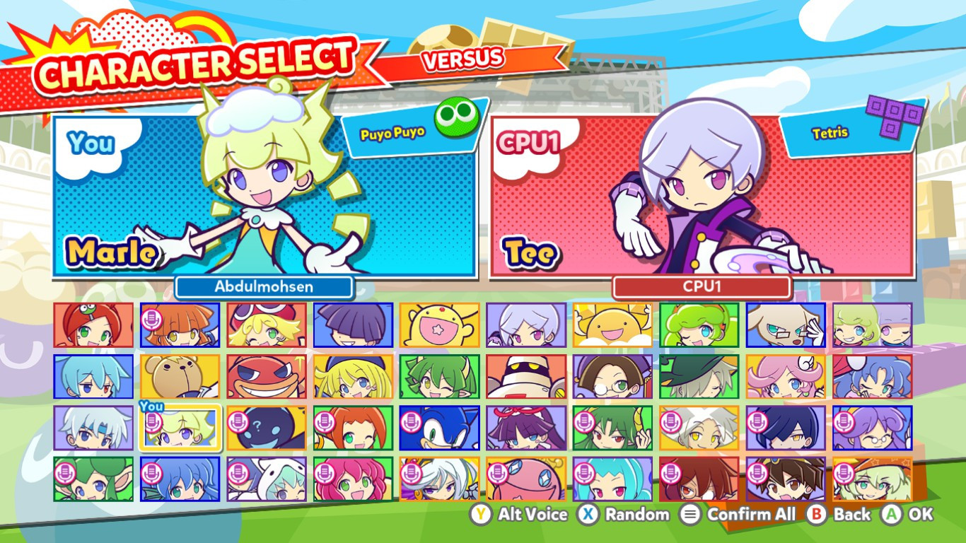 Light Marle With Short Hair Mod for Puyo Puyo Tetris 2 | PPT2 Mods