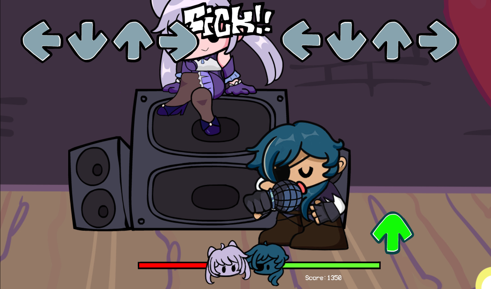 Genshin Impact Kaeya and Keqing Mod Mod for Friday Night Funkin' | FNF Mods
