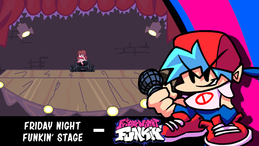 Friday Night Funkin Stage - FNF (9.3/CMC/CMC+) Mod for Super Smash Bros ...