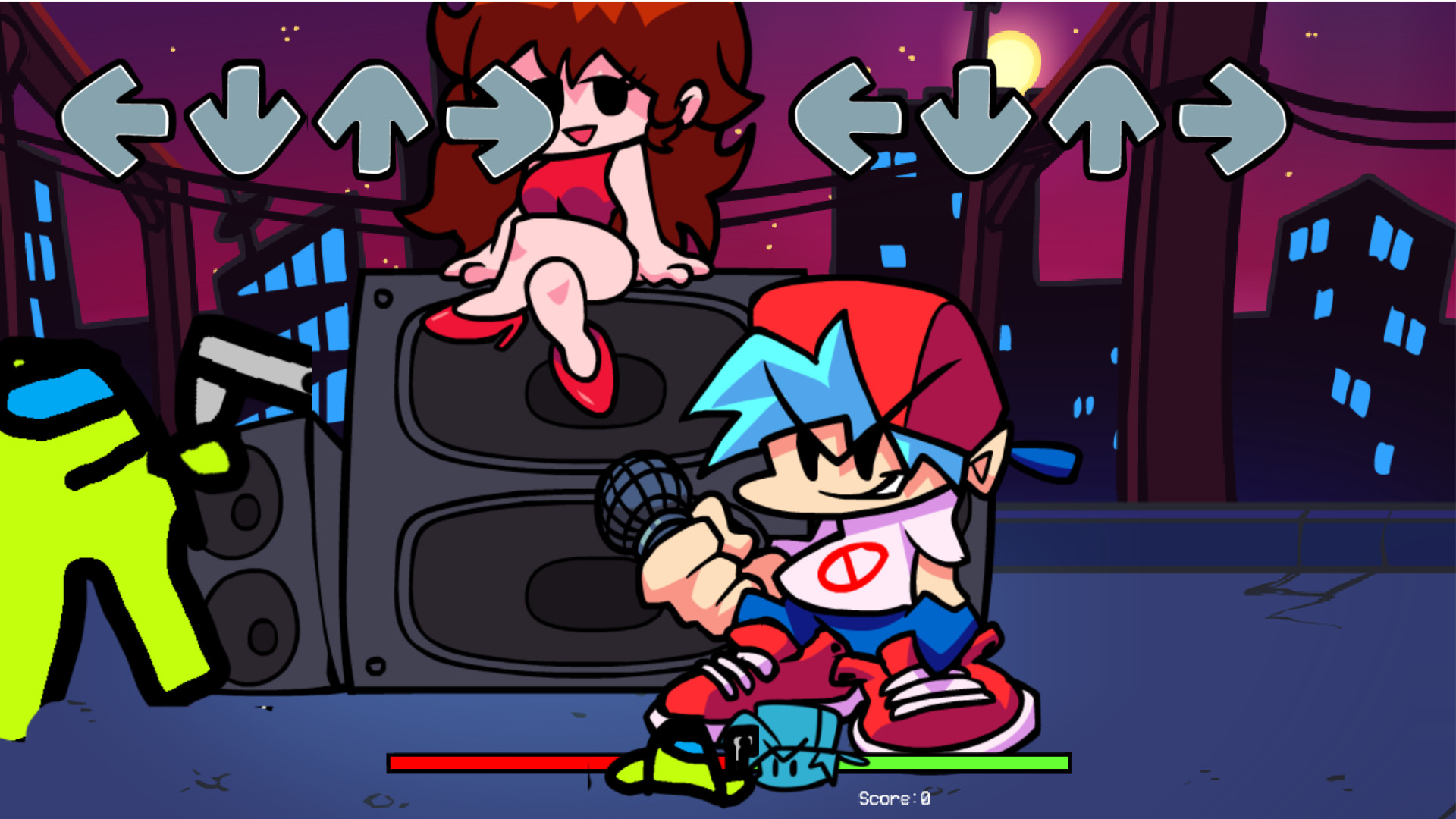 Among us mod Mod for Friday Night Funkin' | FNF Mods