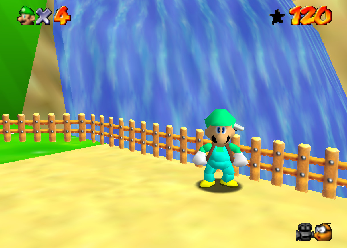 Luigi Mix King With Vacuum 64 Mod for Super Mario 64 | SM64 Mods