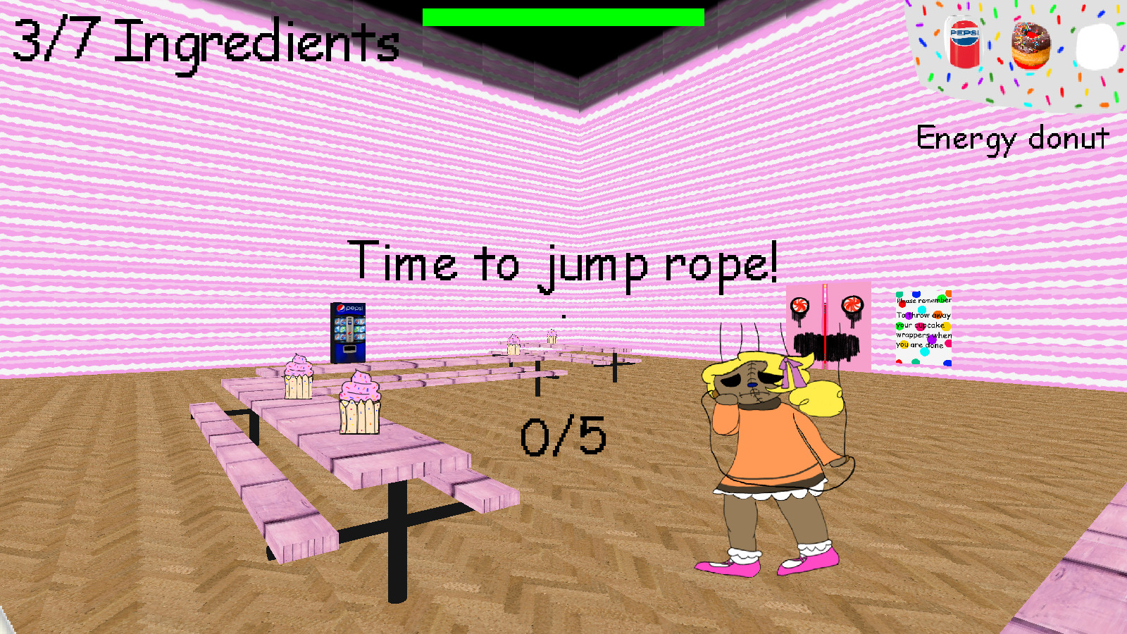 The basics of baking with Eleanor [Baldi's Basics] [Mods]