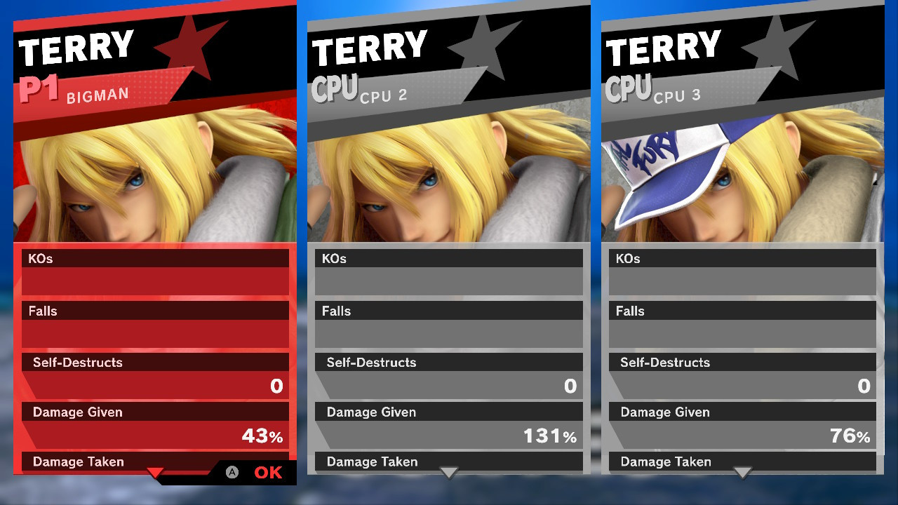 Garou Terry Alts (UI Only) [Super Smash Bros. Ultimate] [Mods]