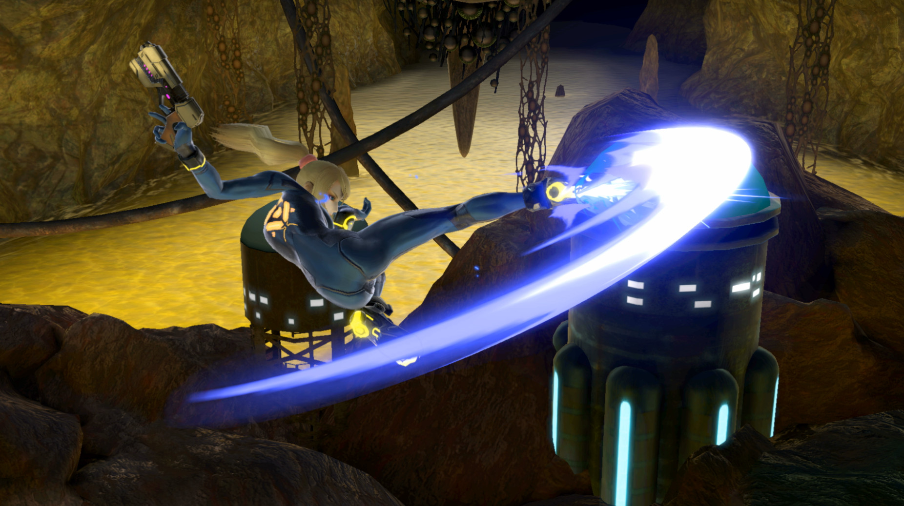 Electric Blue ZSS Effects Mod for Super Smash Bros. Ultimate | SSBU Mods