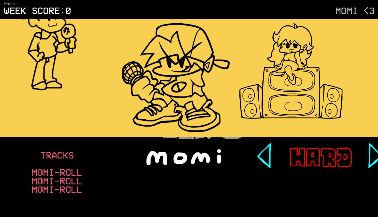 Momi Unreleased/Beta (By bbpanzu) Mod for Friday Night Funkin' | FNF Mods