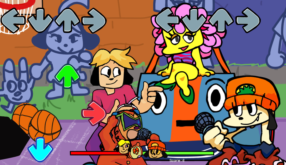 Parappa Town Mod [Friday Night Funkin'] [Mods]